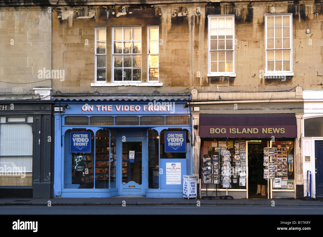 Shopfronts Bath England UK Stock Photo - Alamy