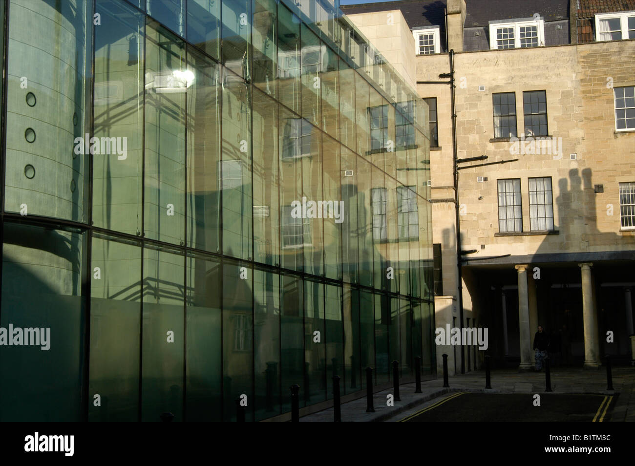 New spa building Bath England UK Stock Photo - Alamy