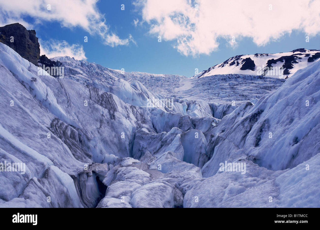 Ice crevices hi-res stock photography and images - Alamy