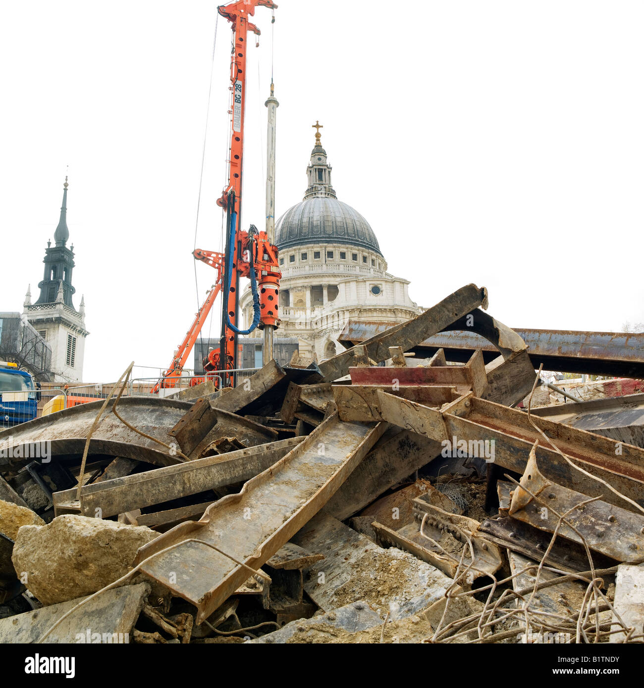 Blitz London Ruins Stock Photos & Blitz London Ruins Stock Images - Alamy