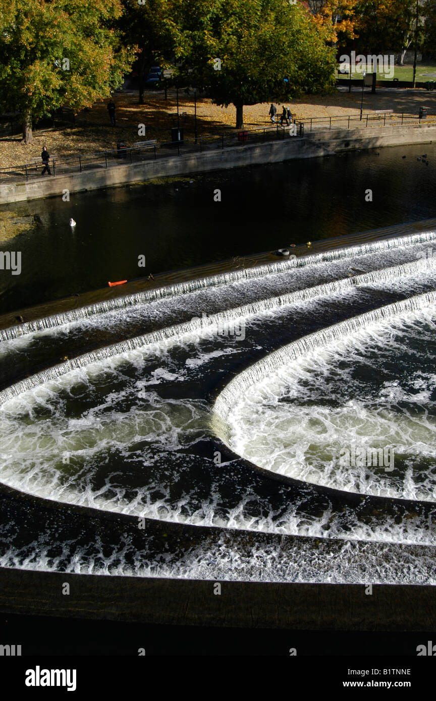 Cascading Water, Bath, UK Stock Photo - Alamy