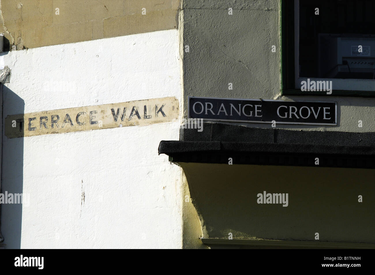 Street Signs Bath England UK Stock Photo - Alamy
