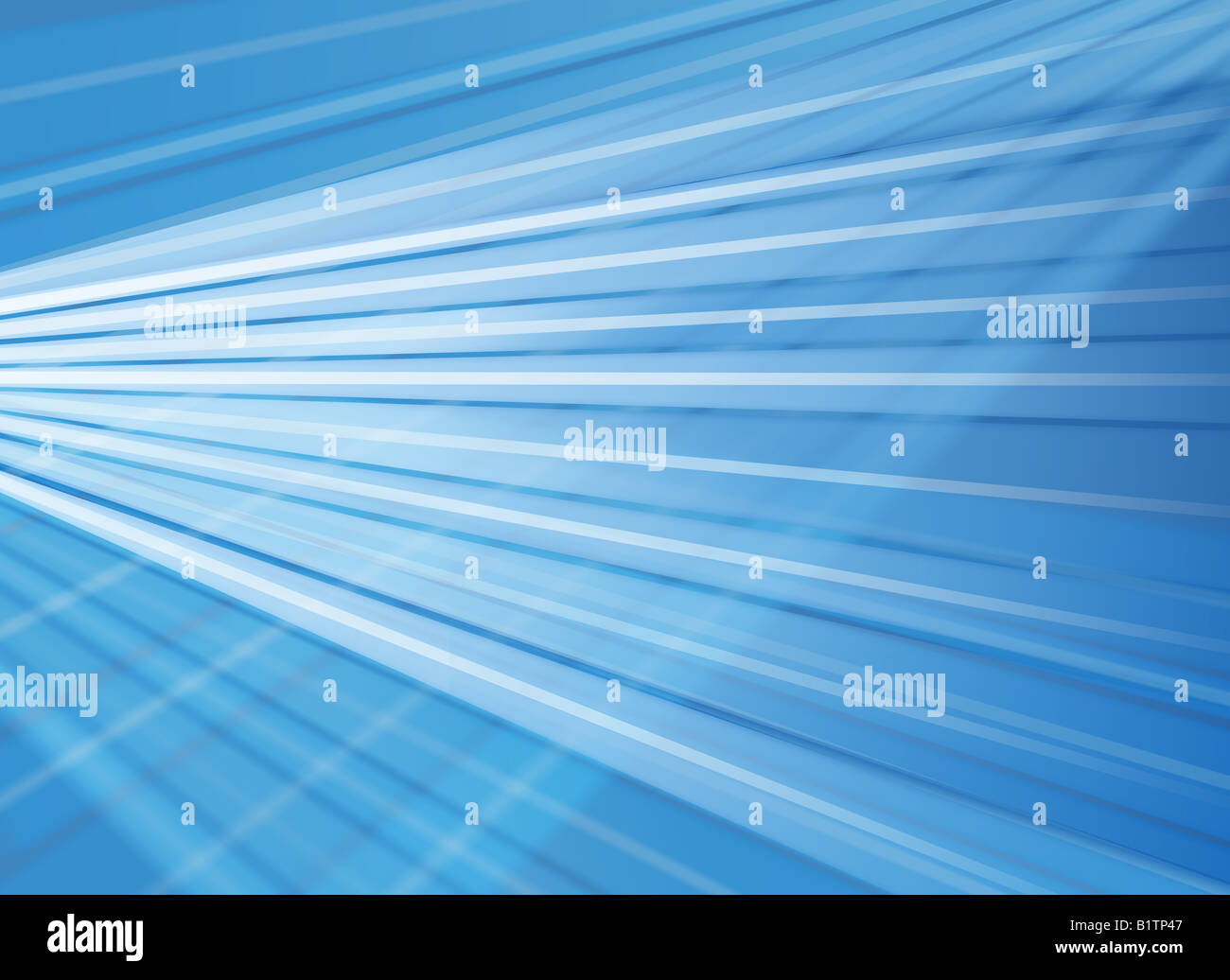 Simple blue abstract background consisting of converging lines Stock ...
