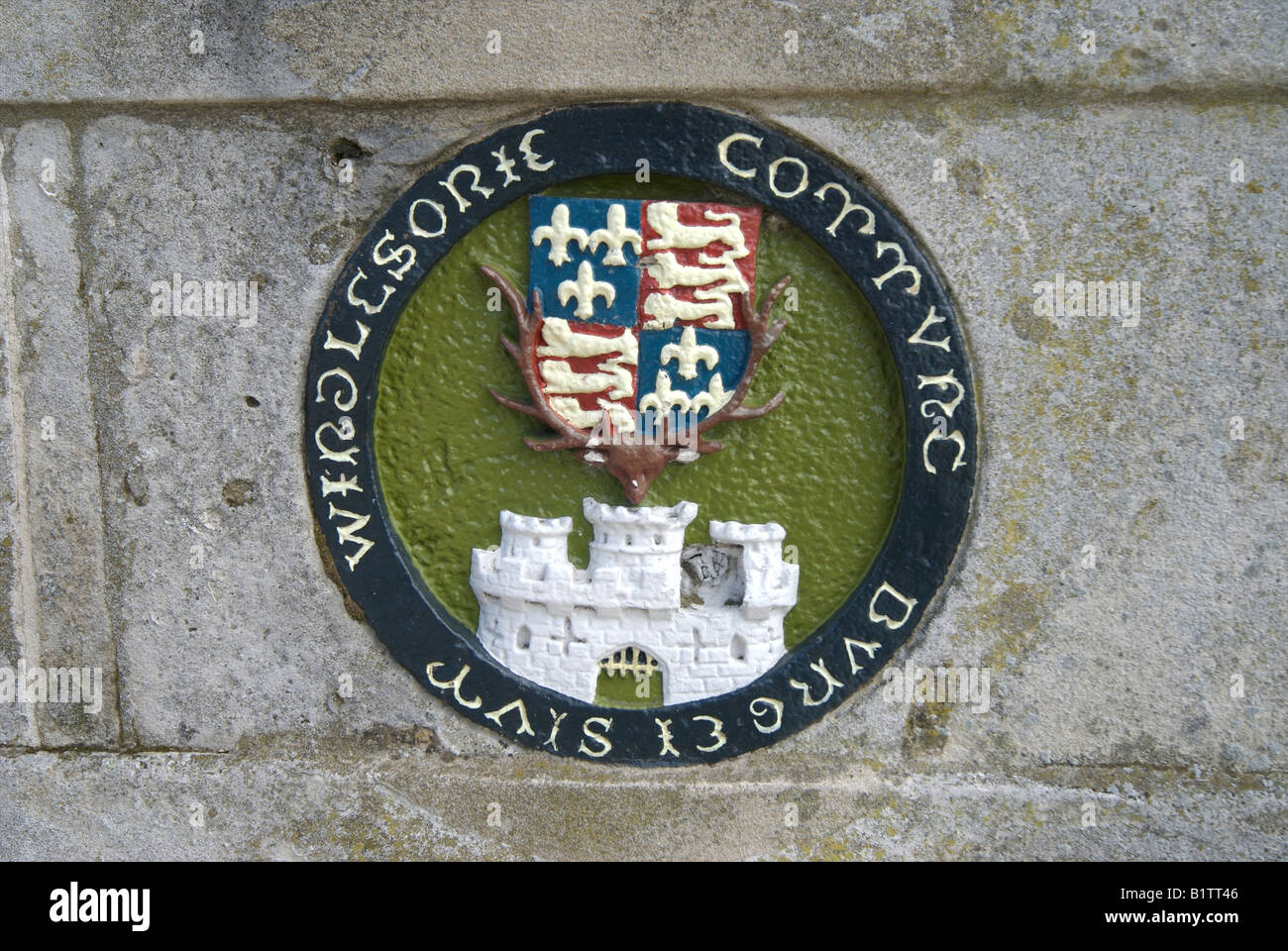 Sign on bridge Eton Windsor UK Stock Photo - Alamy