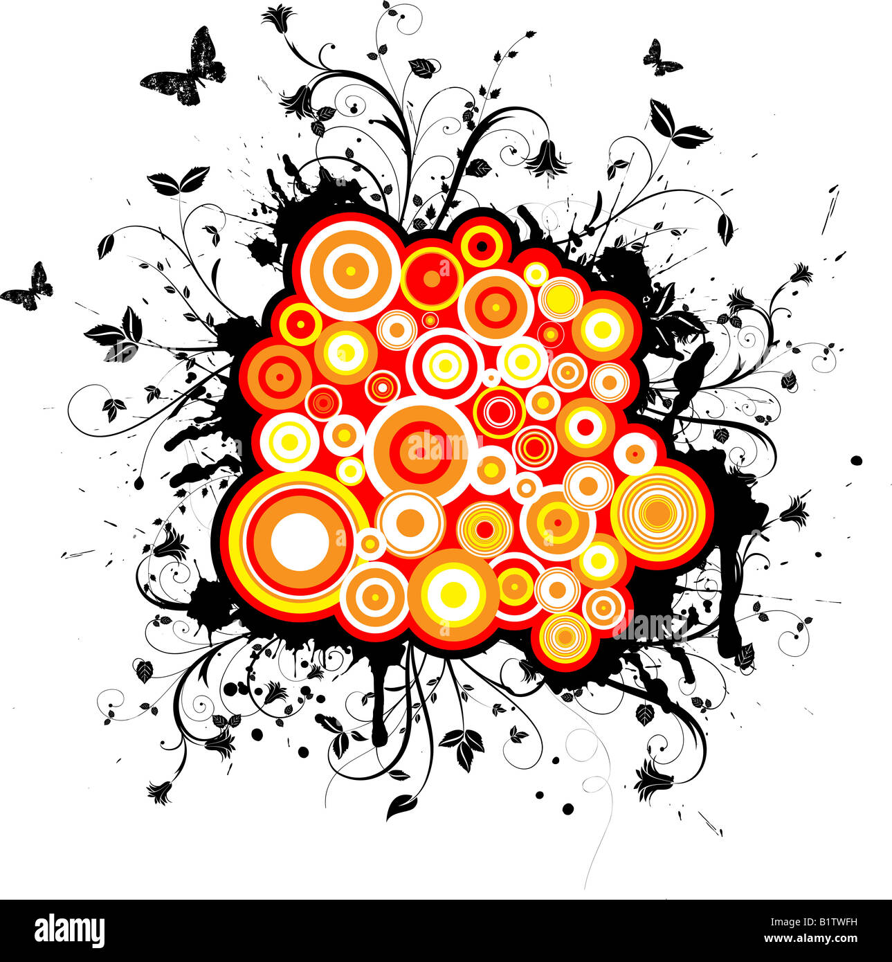 Chaotic grunge background Stock Photo - Alamy