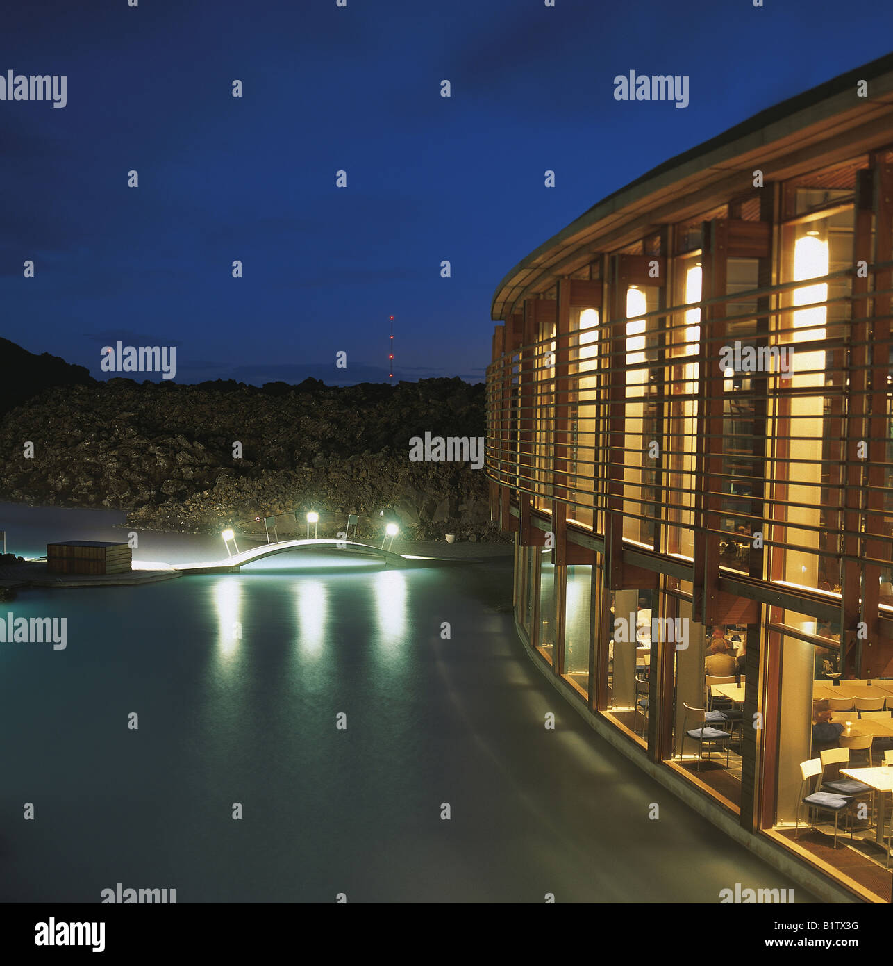 Blue lagoon iceland man made pool hi-res stock photography and images ...