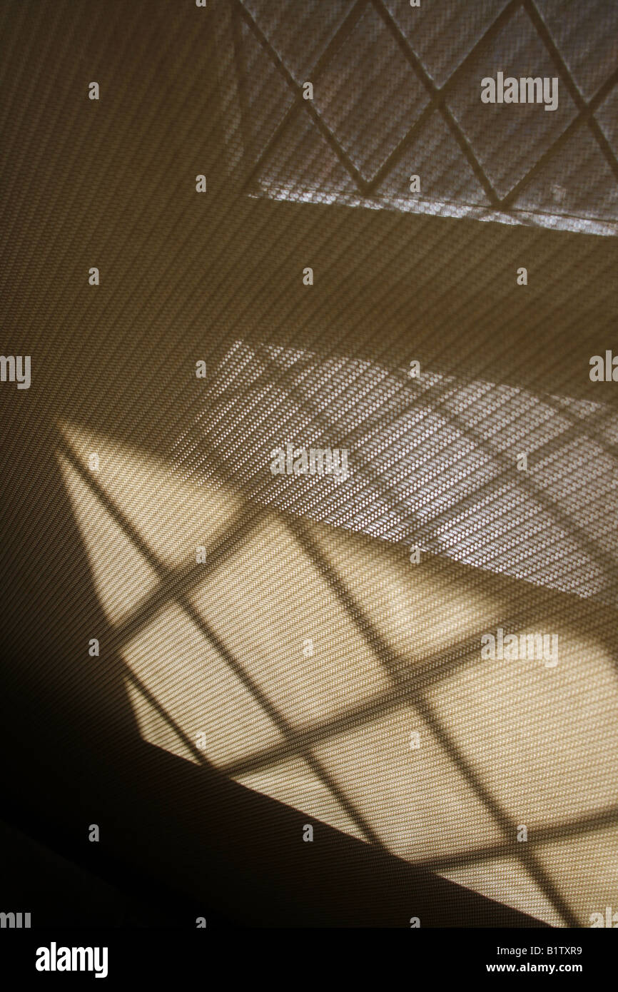 Abstract window grill shadow inside hi-res stock photography and images ...
