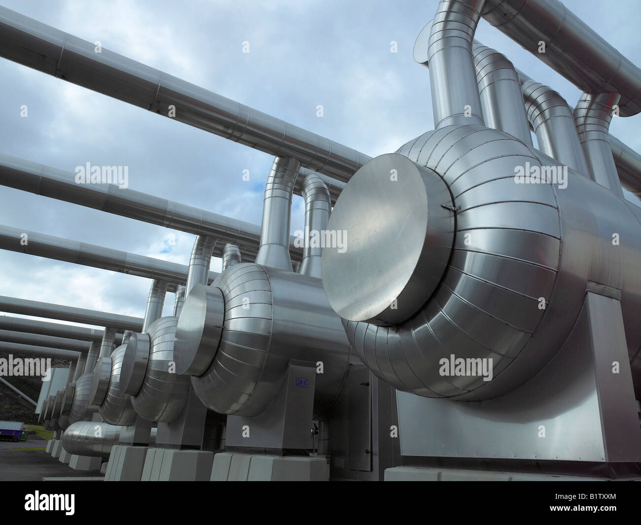 Industrial landscape renewable power plant hi-res stock photography and ...