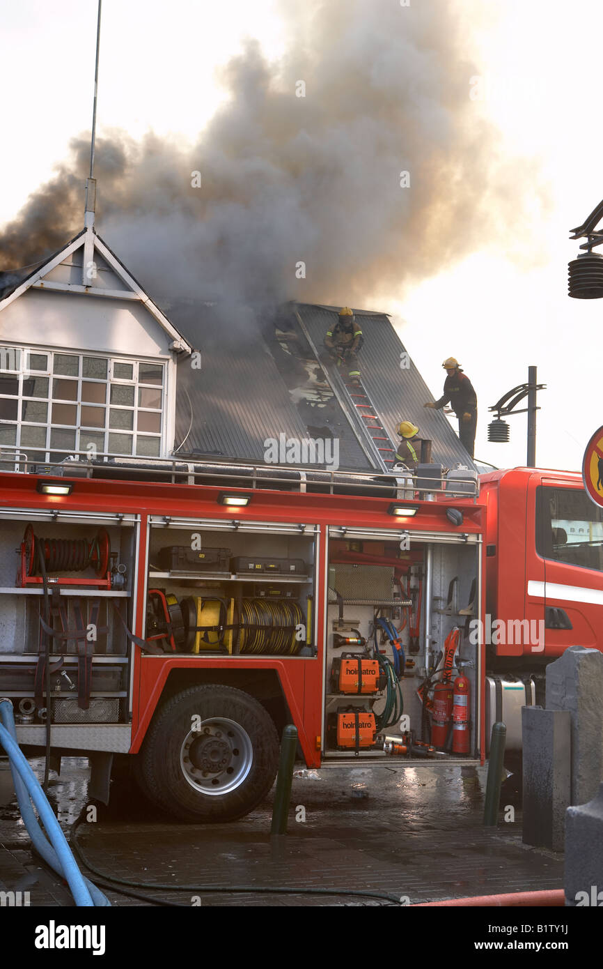 Firefighters, Reykjavik Iceland Stock Photo - Alamy