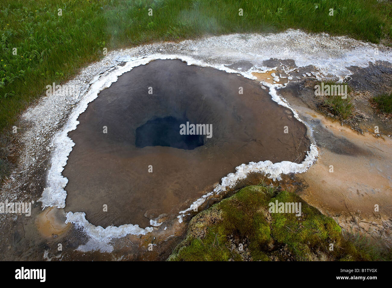 Active Geyser, Iceland Stock Photo - Alamy