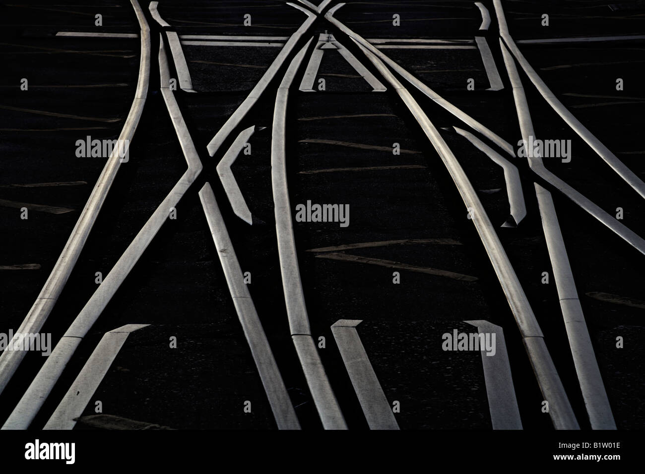 Tram direction hi-res stock photography and images - Alamy