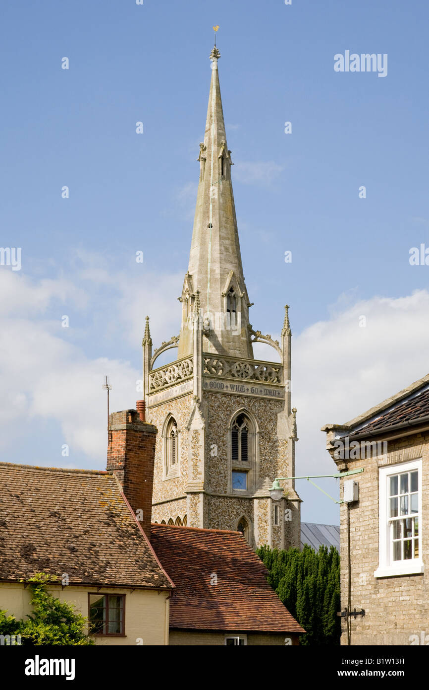 St Mary's Church Woolpit Suffolk England Stock Photo - Alamy