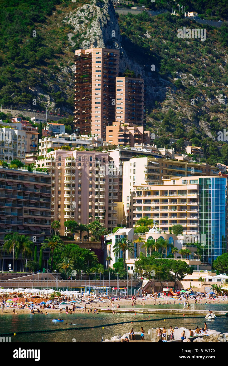 Beach monaco hi-res stock photography and images - Alamy