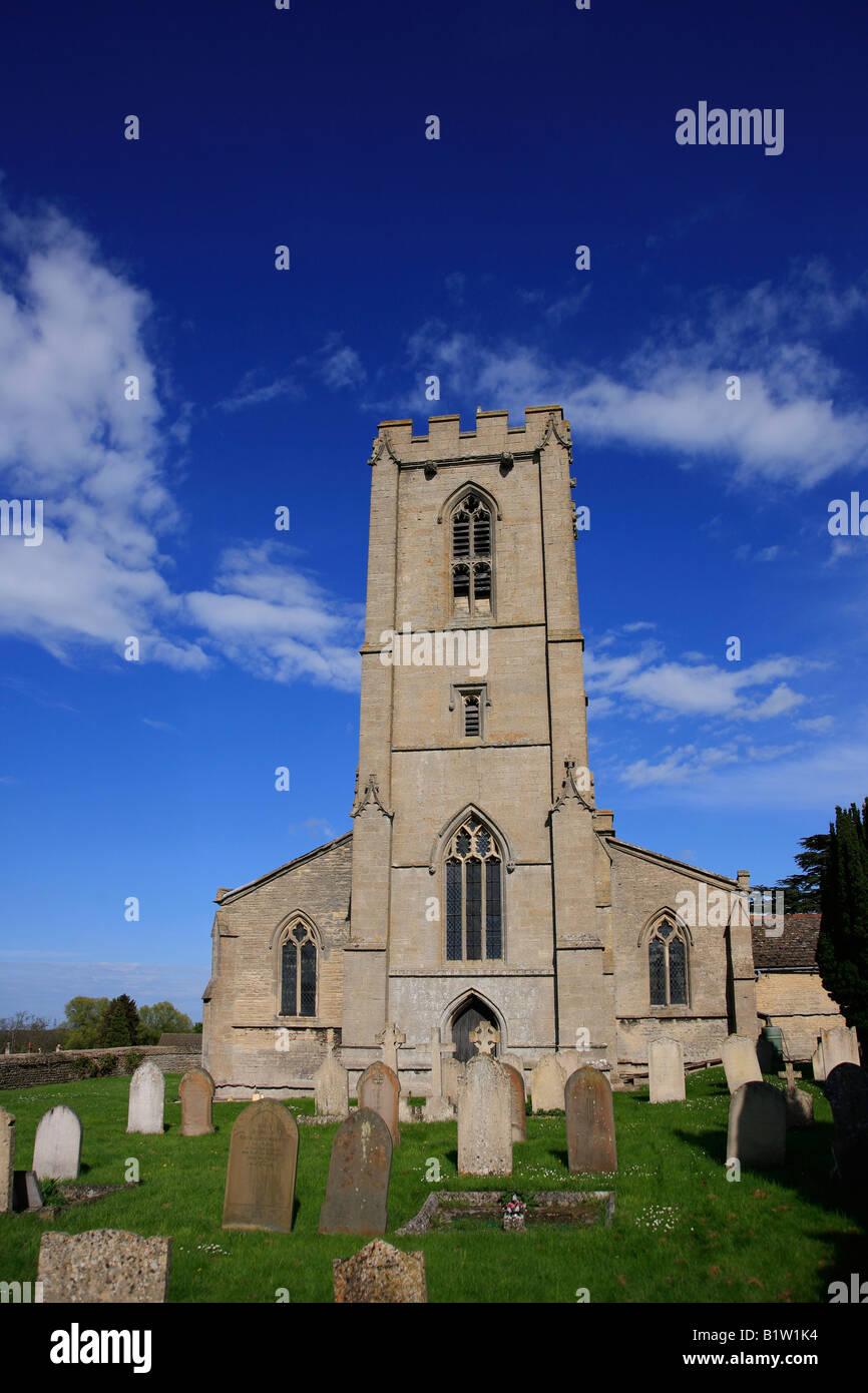 St Andrew's Church Ufford village Cambridgeshire England Great Britain ...