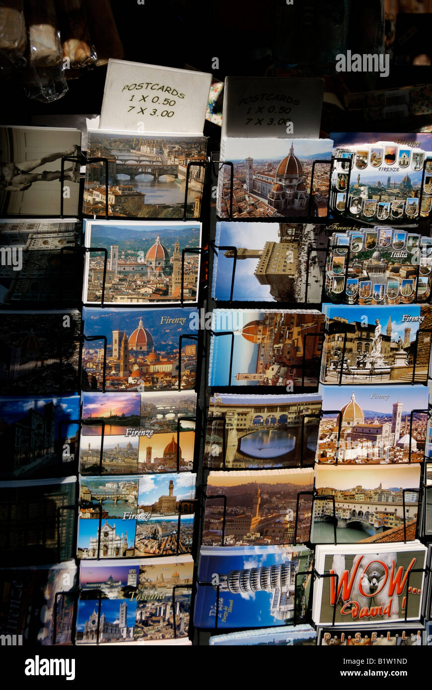 Florence postcards hi-res stock photography and images - Alamy