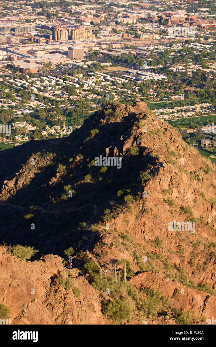 Hiking on Camelback Mountain Phoenix Arizona Stock Photo - Alamy