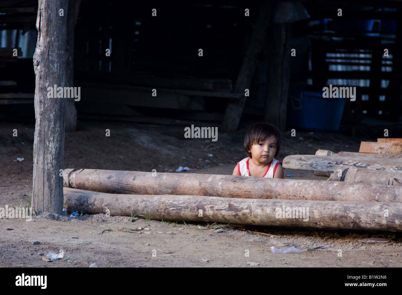 Child in amazon river hi-res stock photography and images - Alamy