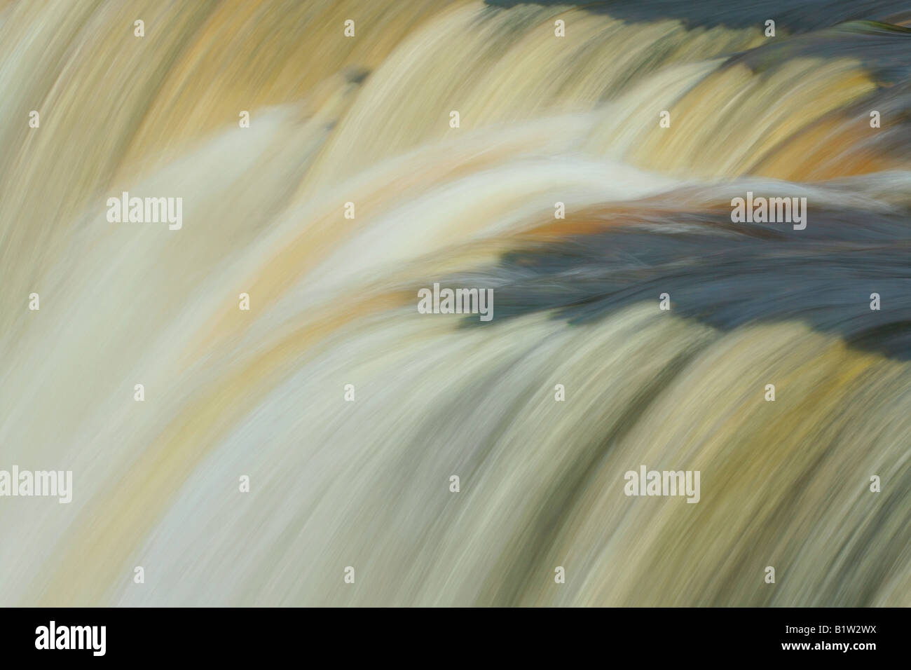 Stripes of a waterfall Stock Photo - Alamy