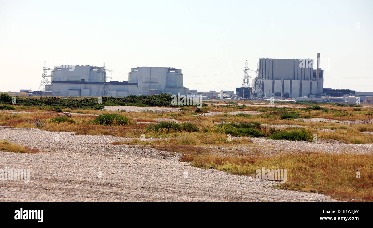 Dungeness A, Nuclear Power Station Stock Photo - Alamy