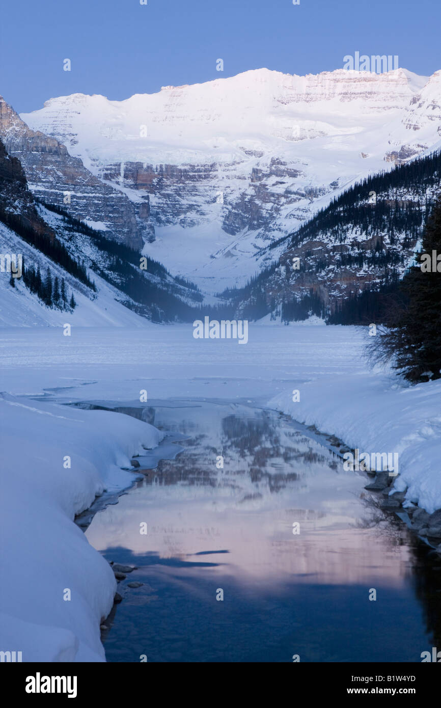 Canada Alberta Banff National park Icefields Parkway Mount Victoria ...
