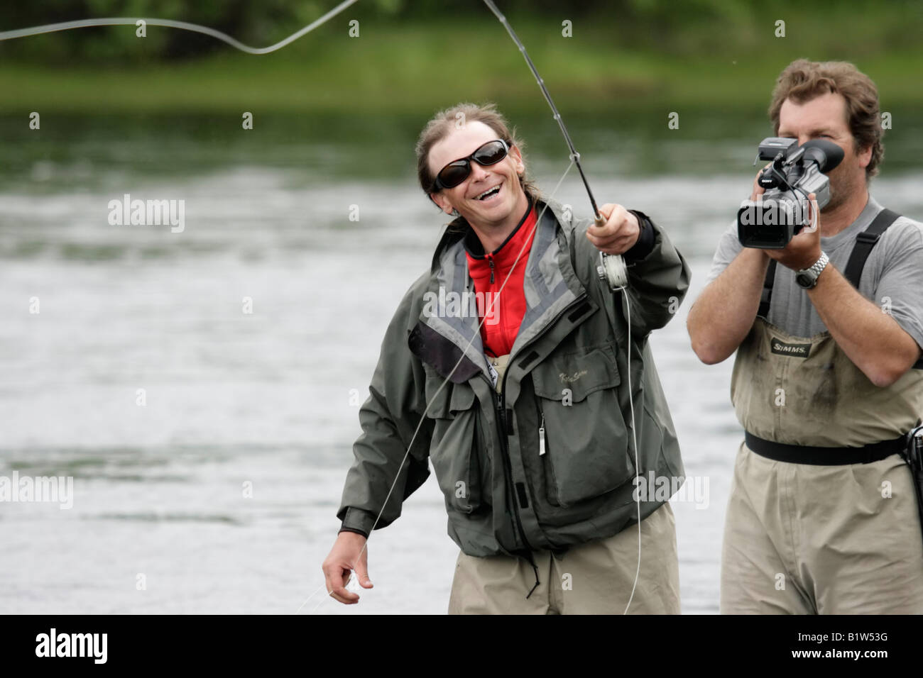 First Murmansk Open Fly Fishing Cup at 28 29th June 2008 year Songui ...