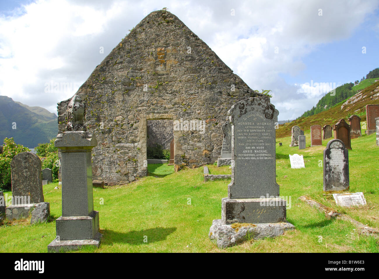 Clachan Duich Church, Shiel Bridge, Glenshiel, Ross-shire, Scotland ...