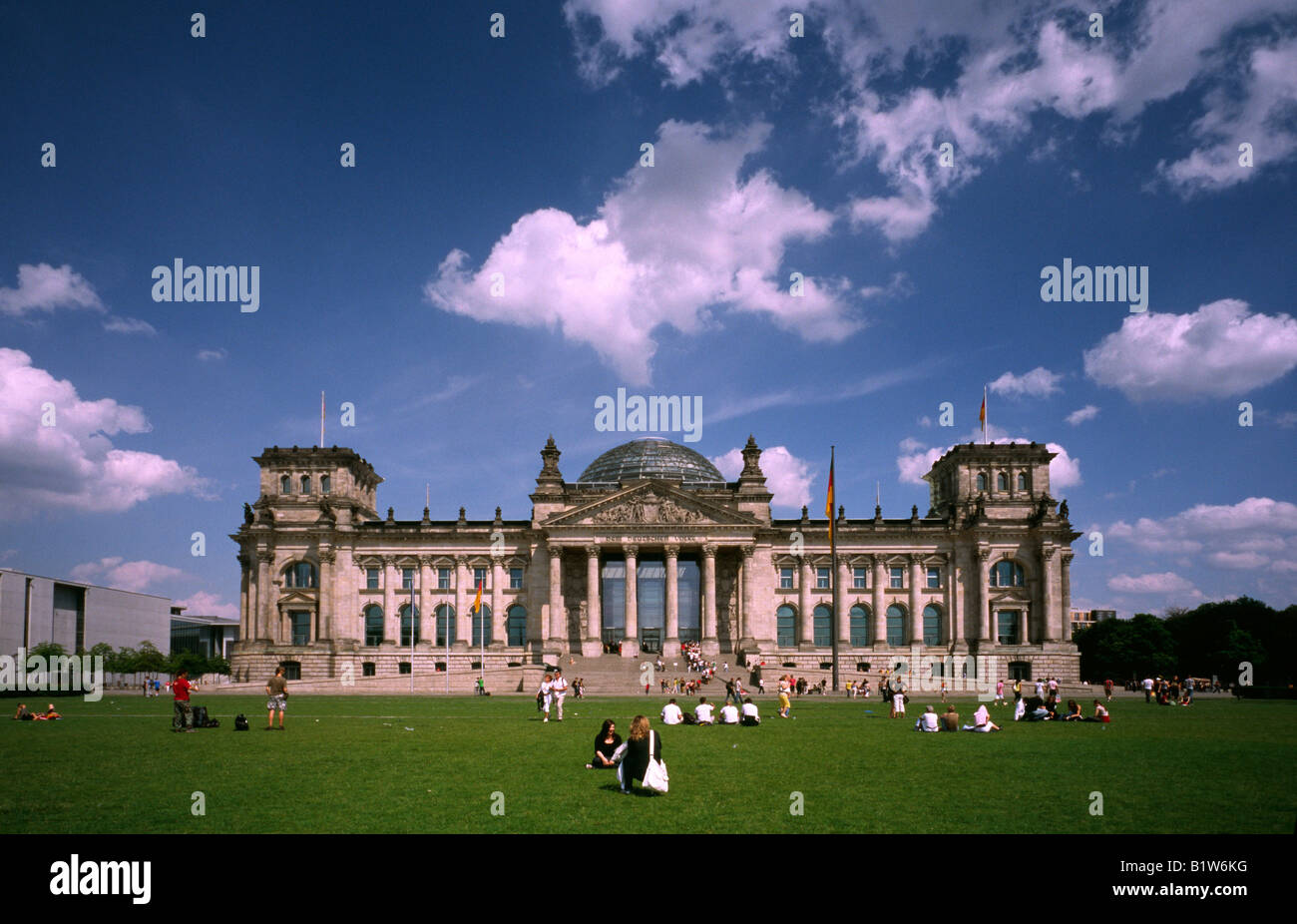 June 29, 2008 - Deutscher Reichstag in the German capital of Berlin ...