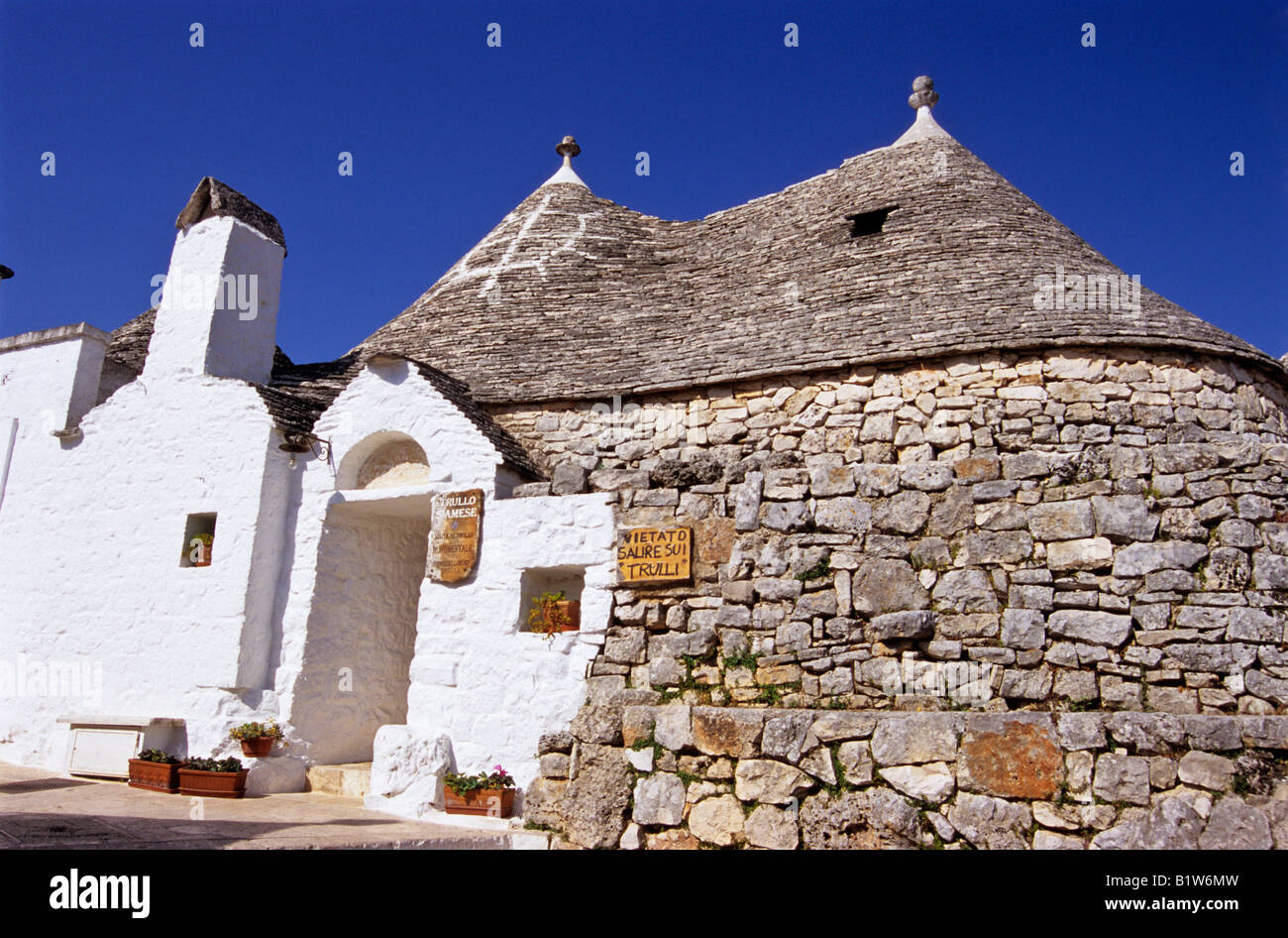 trullo siamese, alberobello, province of bari, puglia, italy Stock ...