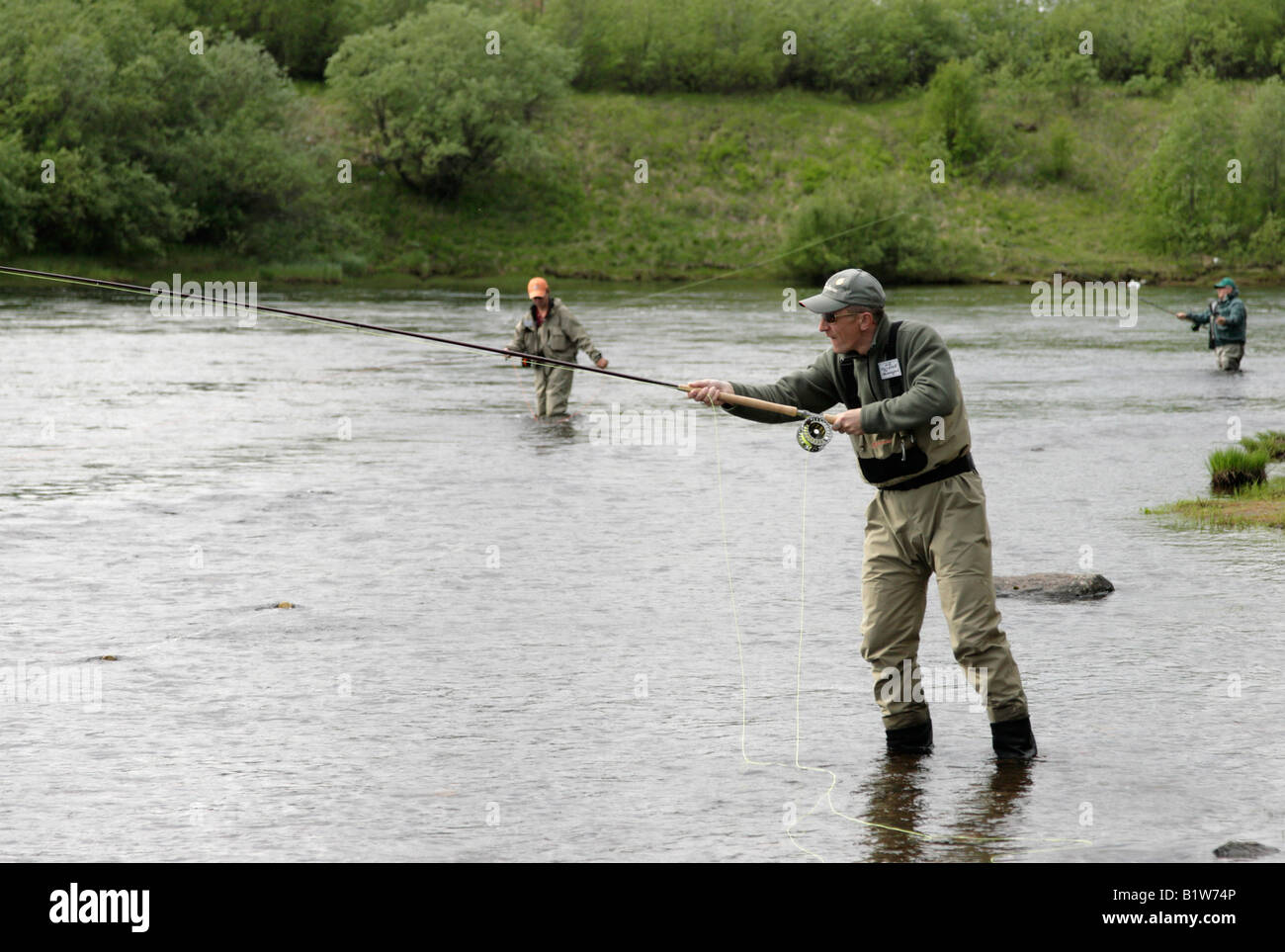 First Murmansk Open Fly Fishing Cup at 28 29th June 2008 year Songui ...