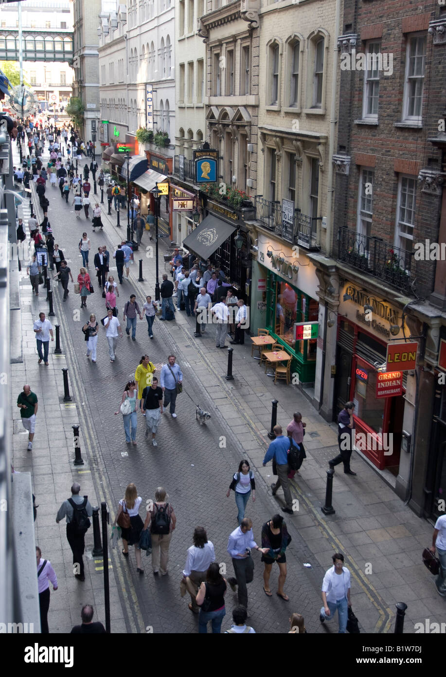 Villiers Street - Westminster - London Stock Photo - Alamy