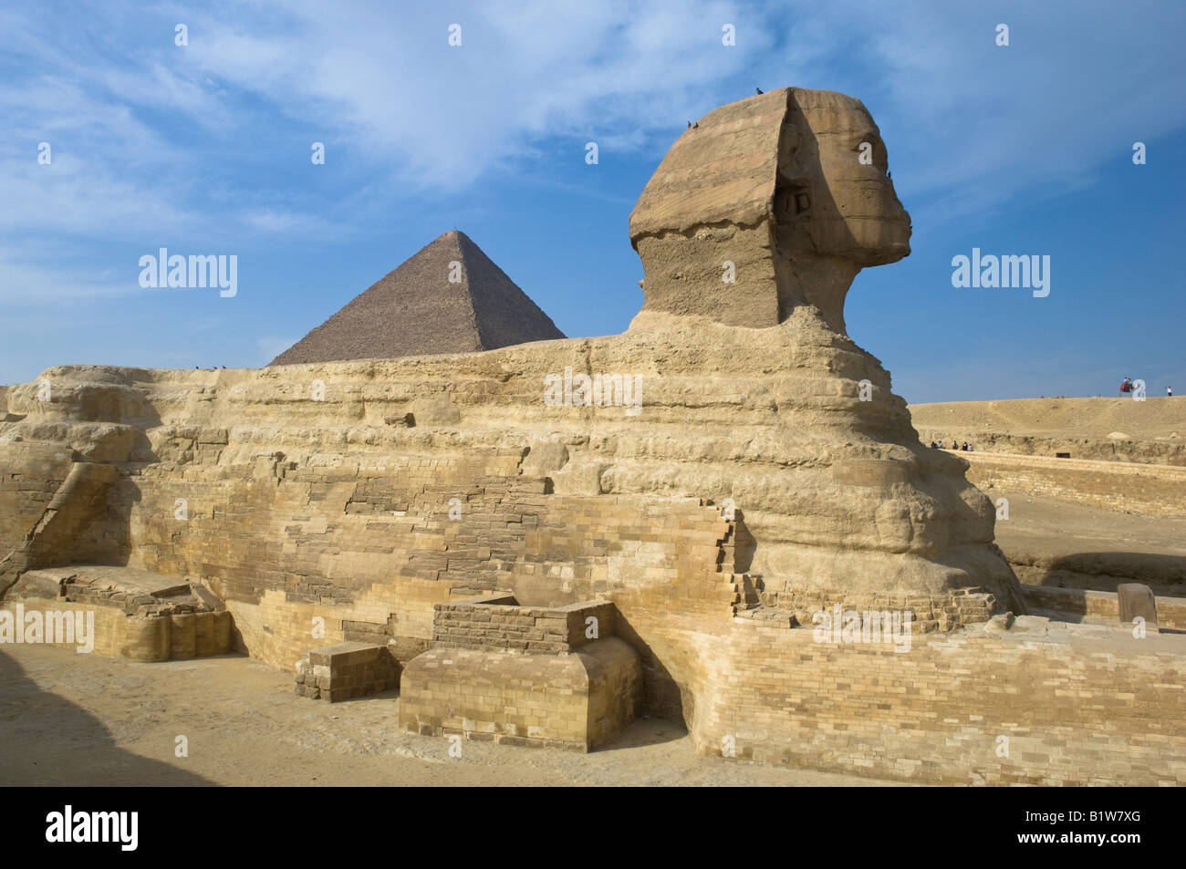 The Sphinx at Giza, Cairo, Egypt Stock Photo - Alamy