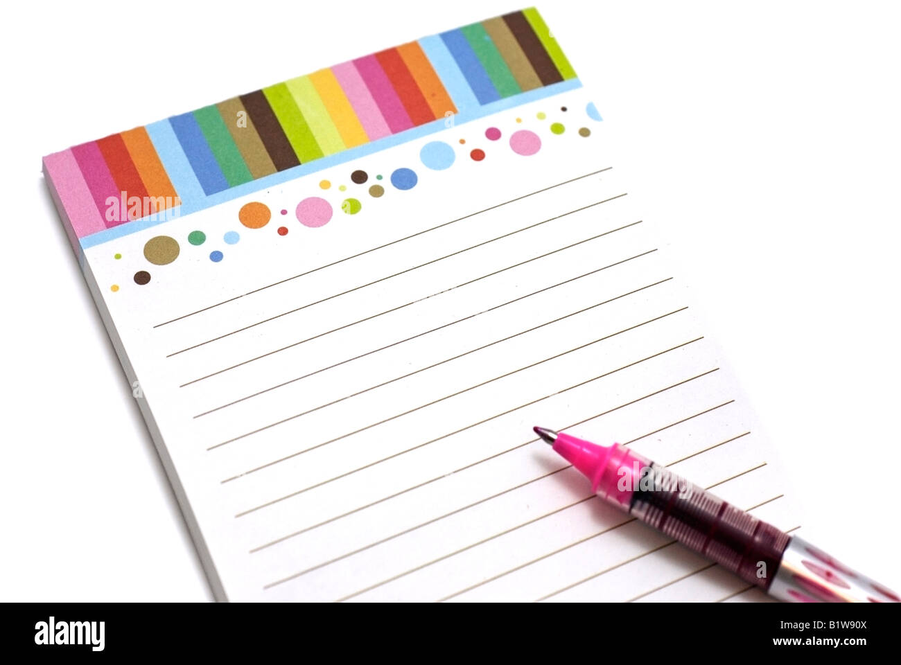 Memo pad hi-res stock photography and images - Alamy