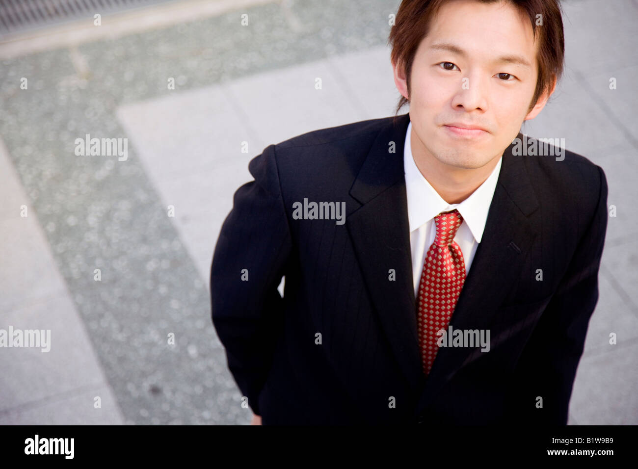Portrait of Japanese office worker Stock Photo - Alamy