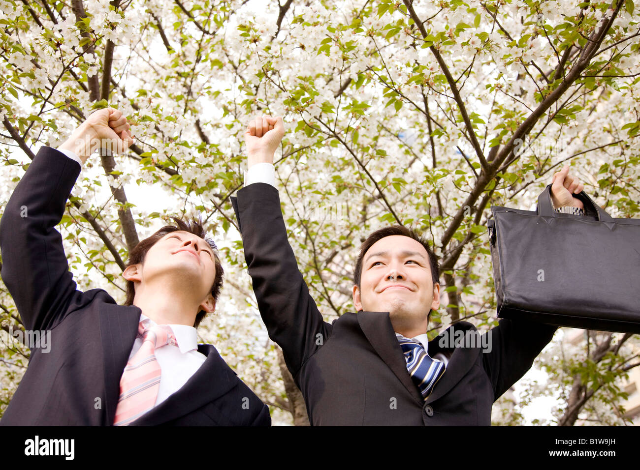 Portrait of Japanese workers Stock Photo - Alamy