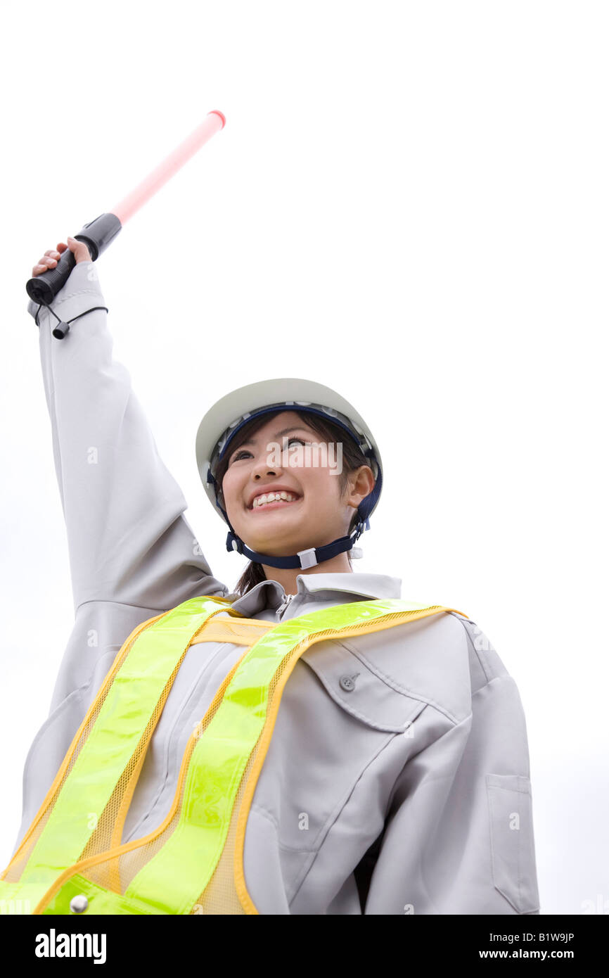 Portrait of Japanese worker Stock Photo - Alamy