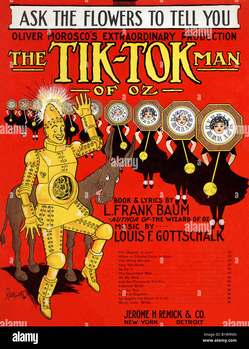 The Tik-Tok Man of Oz Stock Photo - Alamy