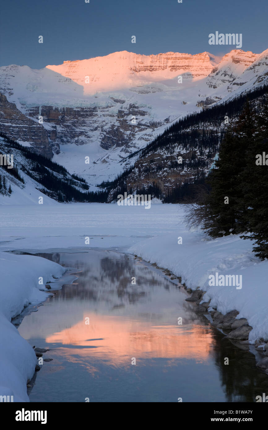 Banff National Park Mount Victoria and Victoria Glacier Lake Louise ...