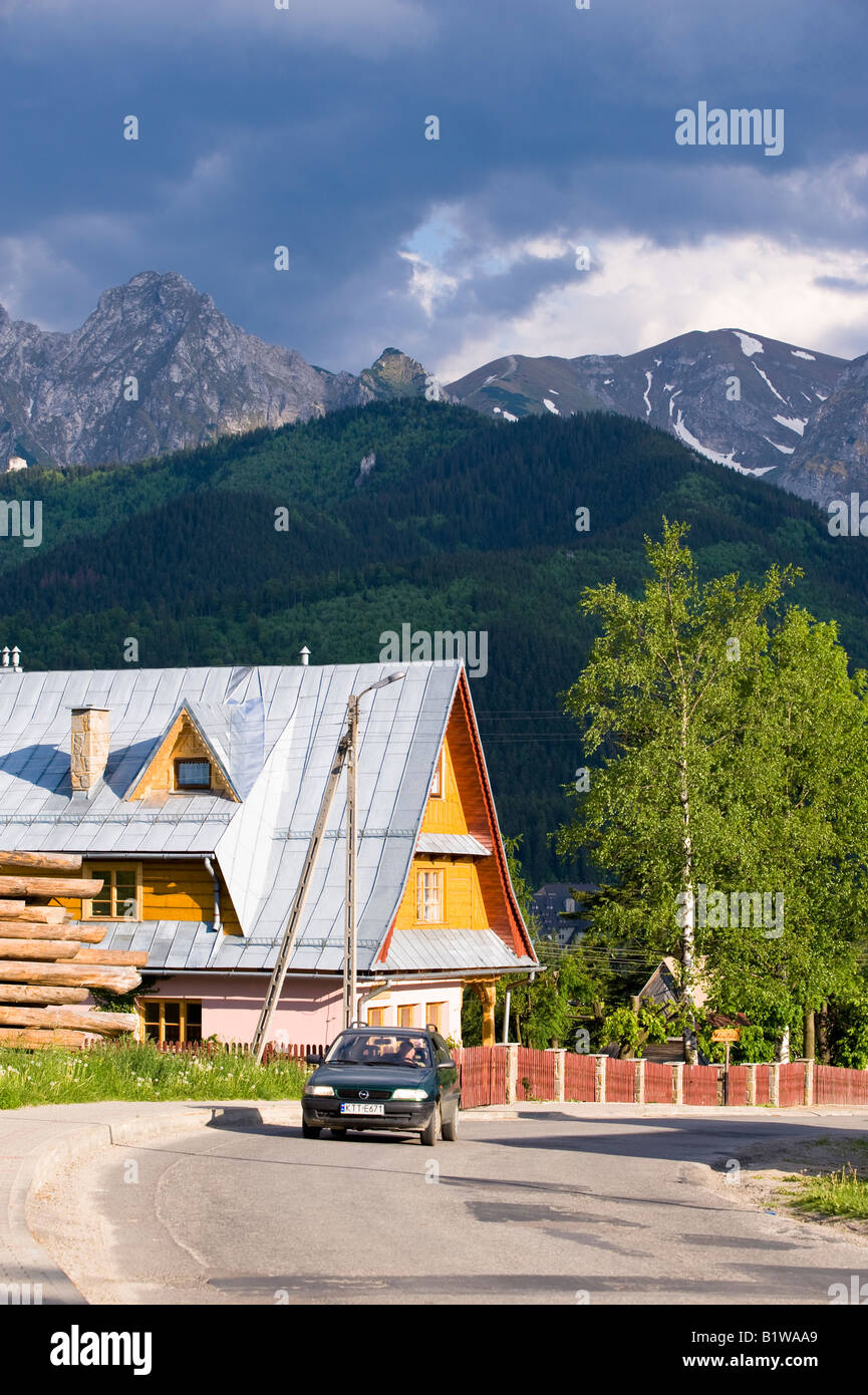 Zakopane and High Tatras Podhale region Poland Stock Photo - Alamy