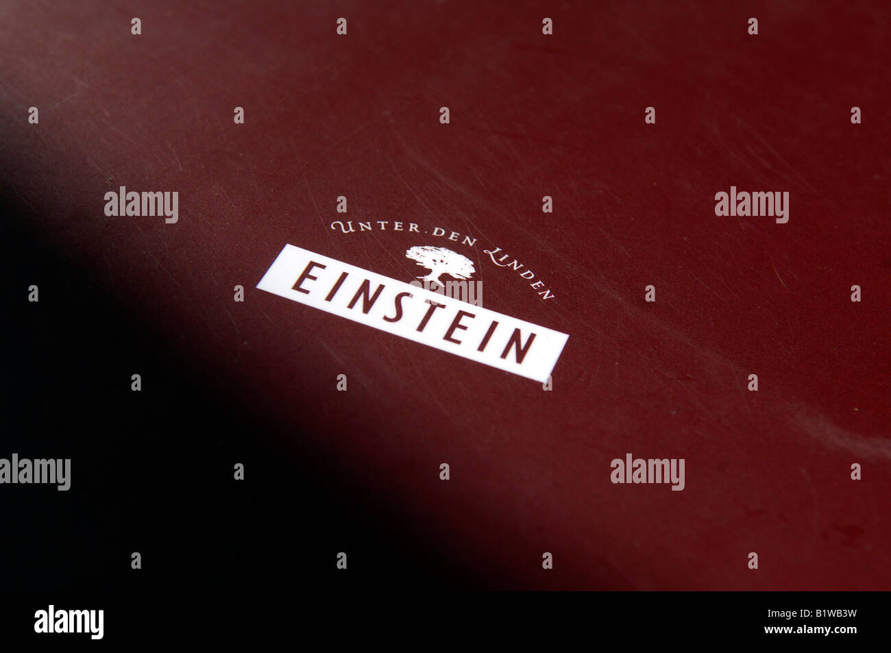 cafe einstein berlin unter den linden germany deustchland menu detail ...