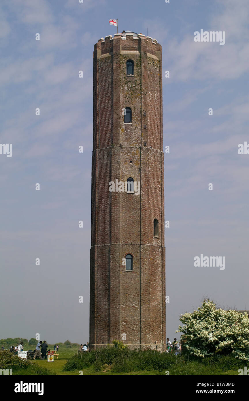 Trinity House built the 86ft octagonal Naze Tower in 1720 as a ...