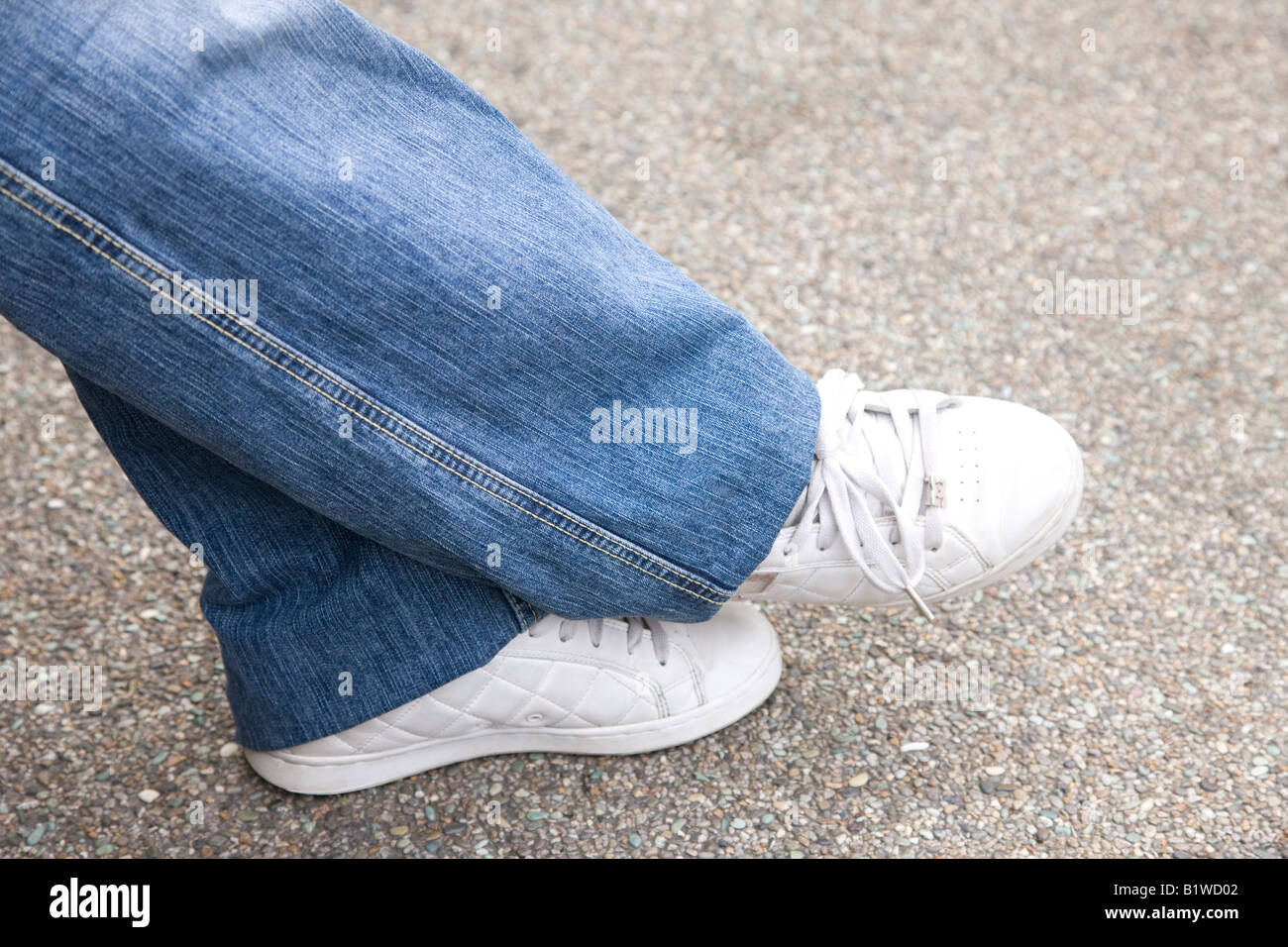Feet of Japanese young woman Stock Photo - Alamy