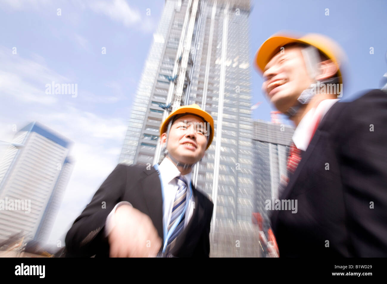 Portrait of Japanese workers Stock Photo - Alamy