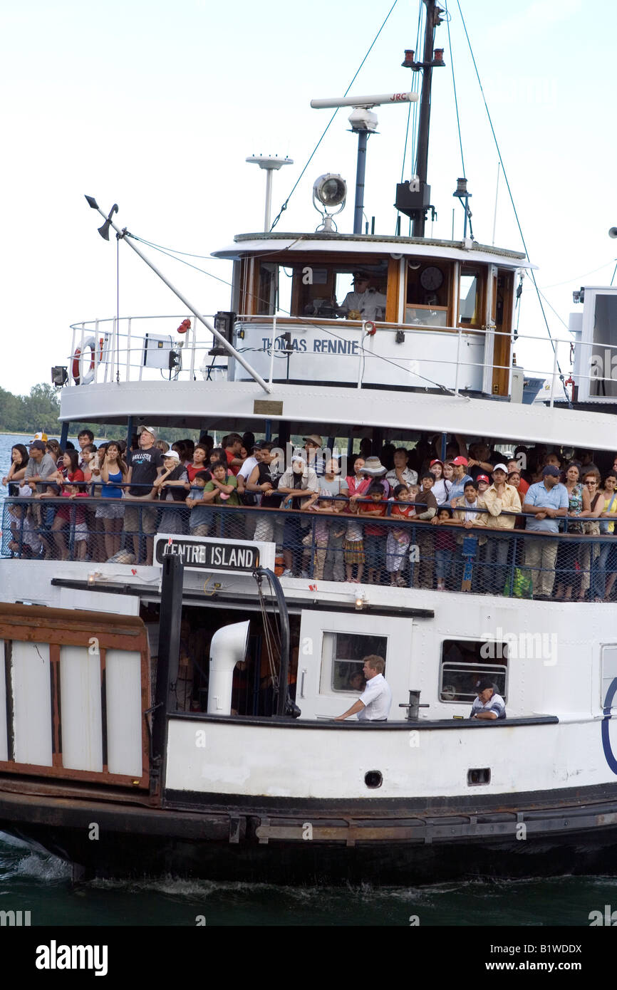 Ferry boat Toronto Canada Stock Photo - Alamy
