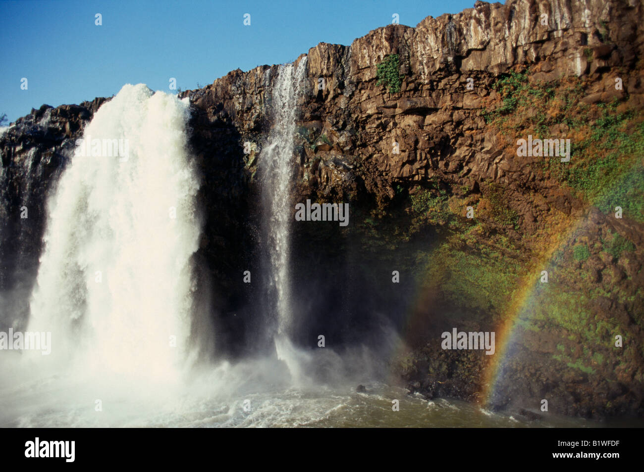 Tis Abay Waterfall African Eastern Africa Ethiopian Stock Photo - Alamy