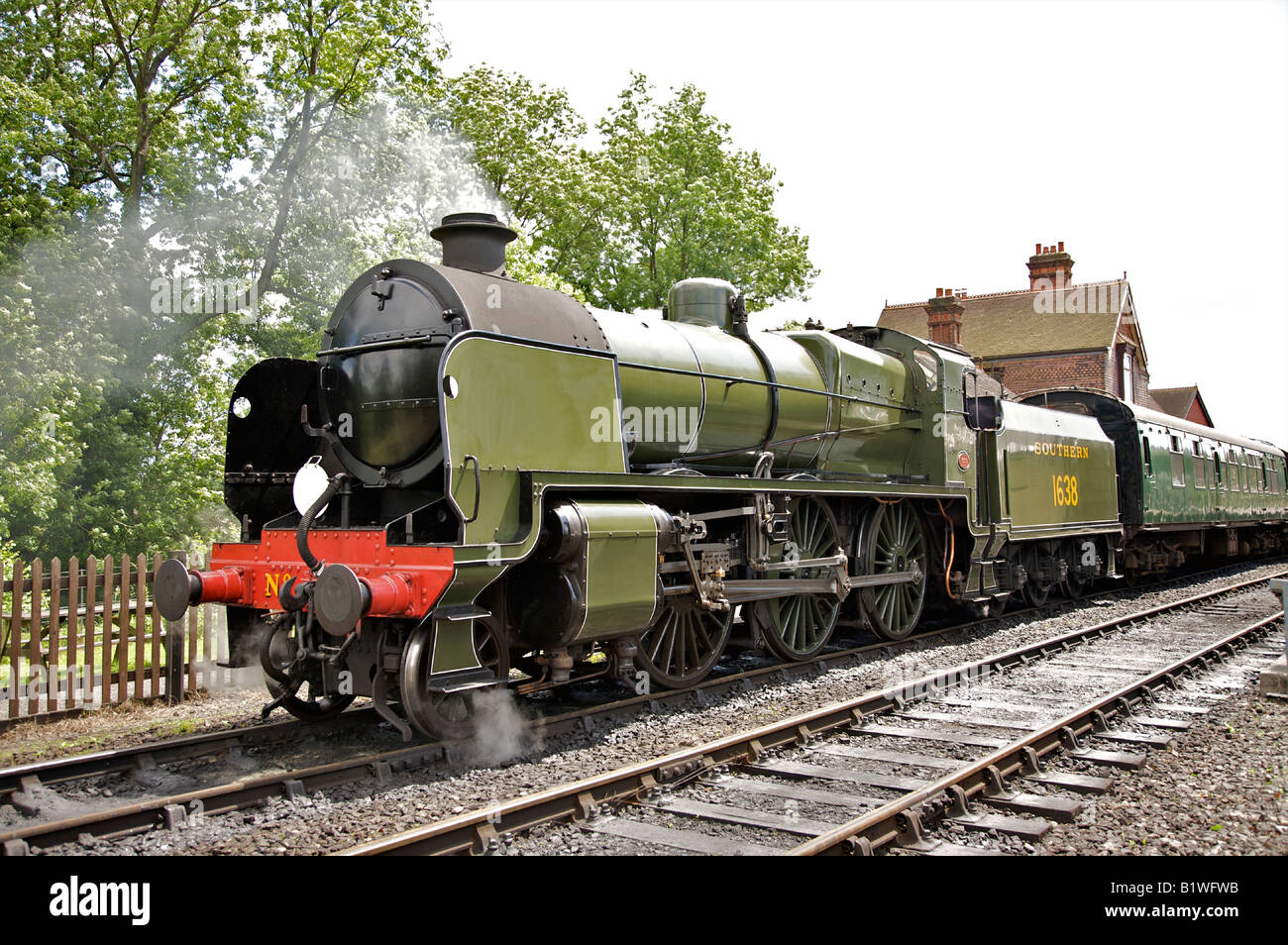 Southern Railway U Class Steam Locomotive Stock Photos & Southern ...