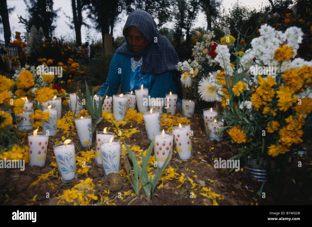 MEXICO Central America Michoacan Purepecha Day of The Dead Tarascan ...