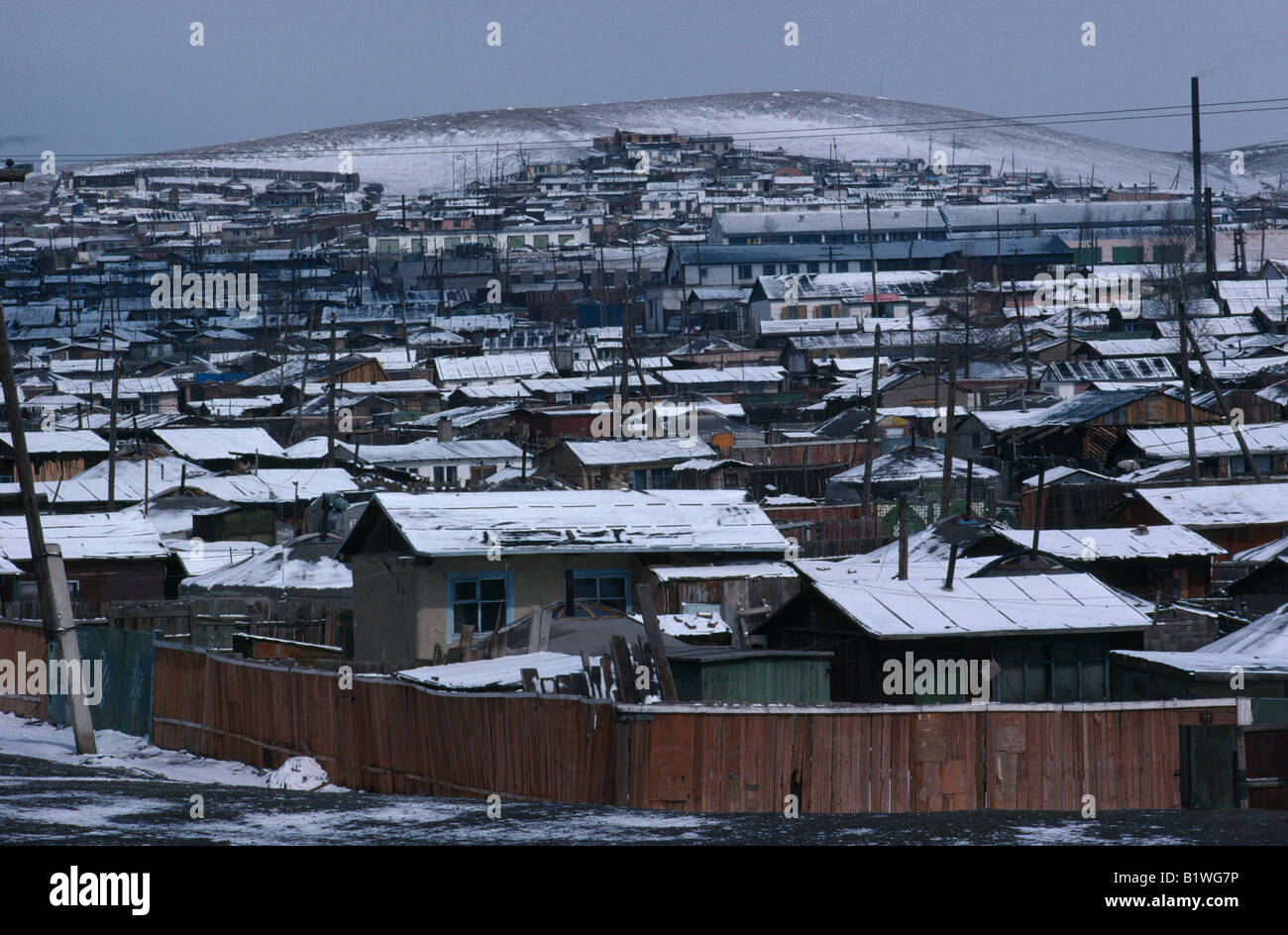Ulan bator snow hi-res stock photography and images - Alamy