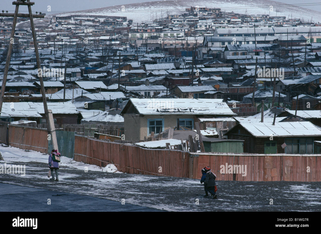 Ulan bator snow hi-res stock photography and images - Alamy