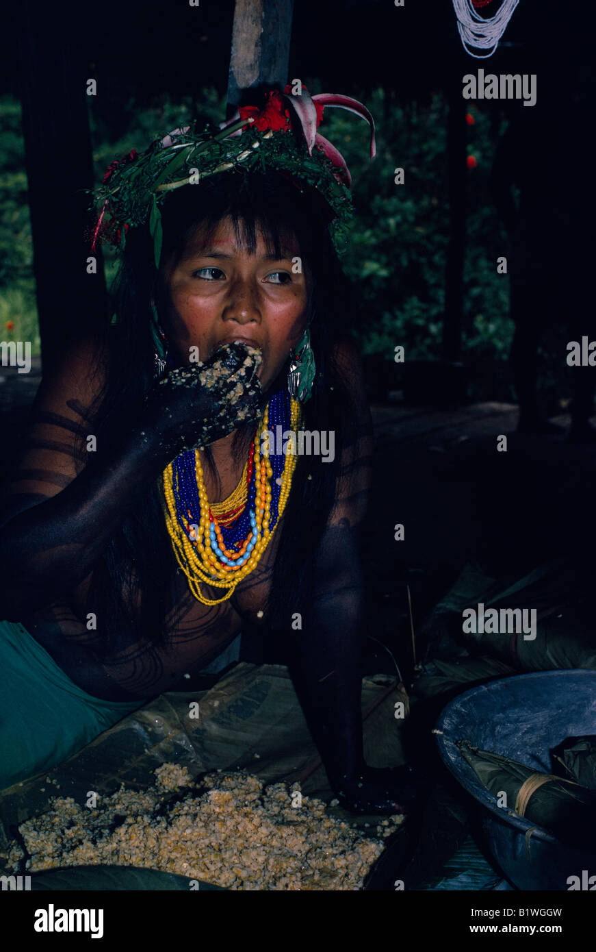COLOMBIA Choco Embera Indigenous People Stock Photo - Alamy