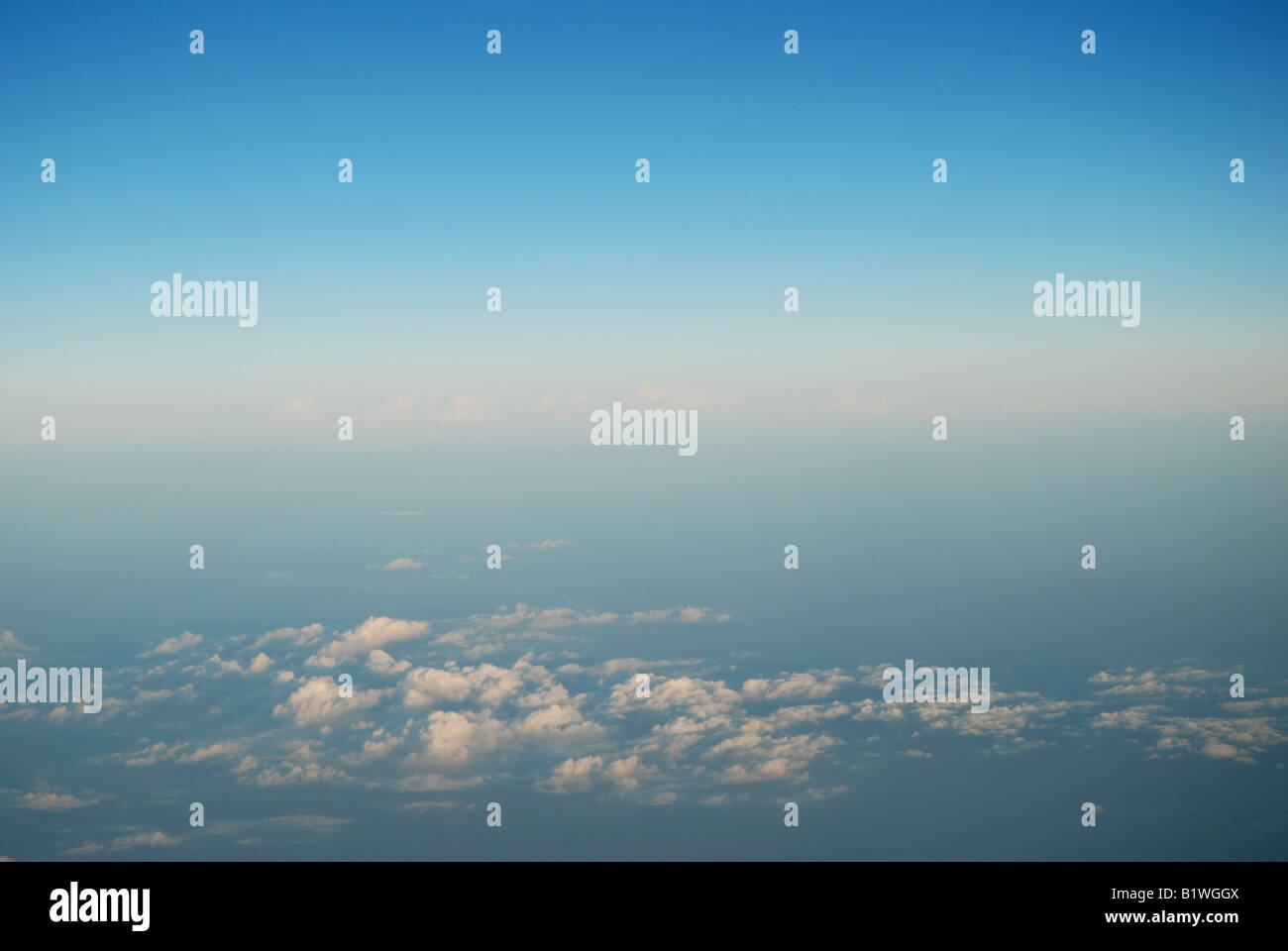 Morning view from airplane window Stock Photo - Alamy